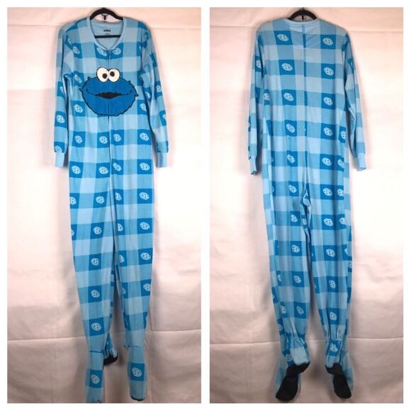 Sesame Street | Pajamas | Sesame Street Cookie Monsterfull Length With ...